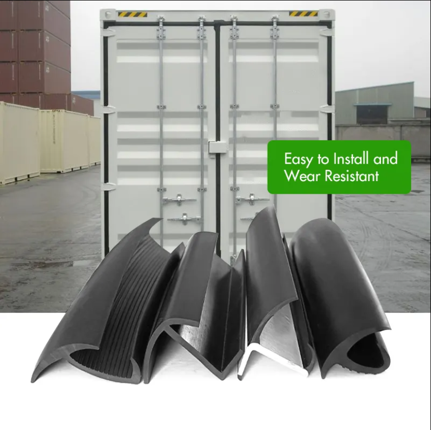Shipping Container Door Seals H Shape Pvc Shipping Container Rubber